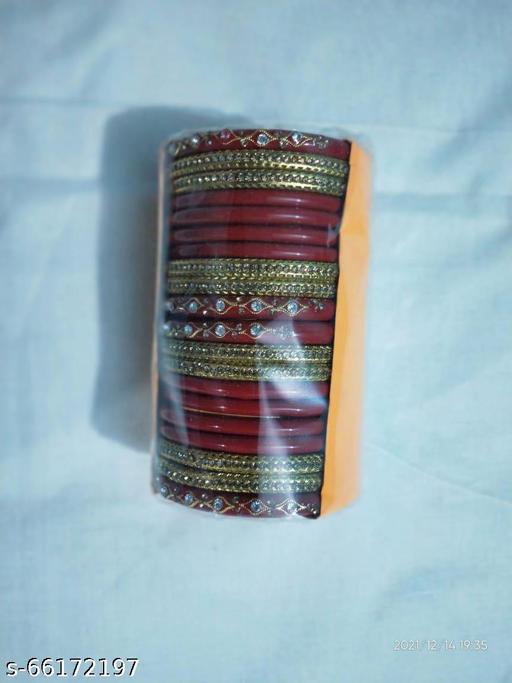 Diva Fusion Maroon Bangles – Shefit