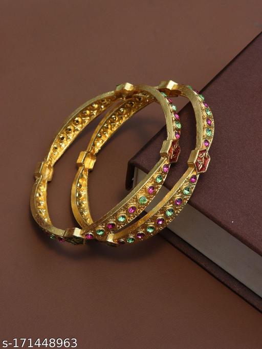 Gold-plated bangles – Shefit
