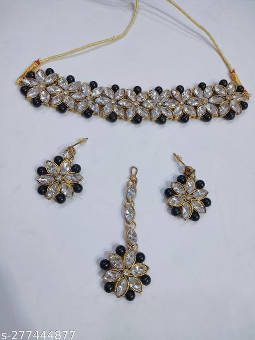 Black Kundan Set – Shefit