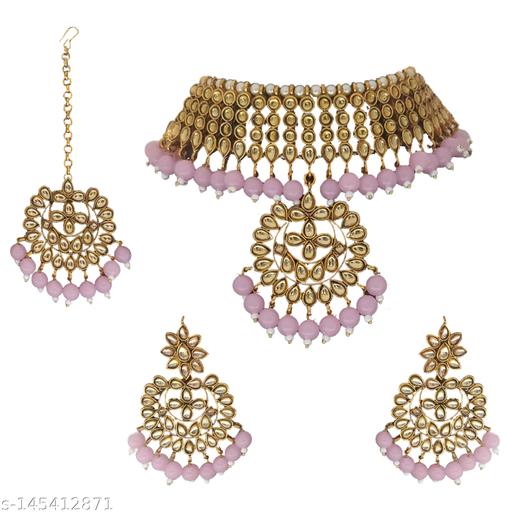 Indian Traditional Choker Necklace Set – Shefit