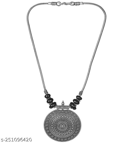 Muccasacra Stone Medallion Oxidised Sterling Silver, Ganesha Stud – Shefit