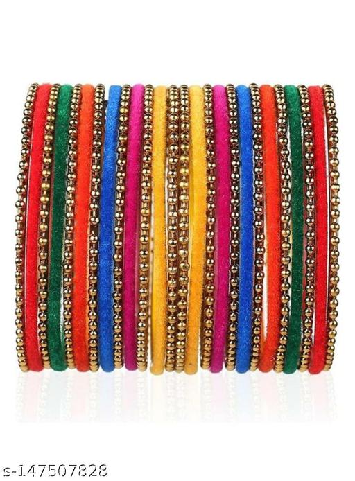 Fancy metel multi colour bangles for women girls – Shefit