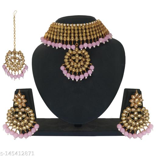 Indian Traditional Choker Necklace Set – Shefit