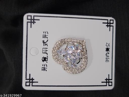 heart shape silver rings – Shefit