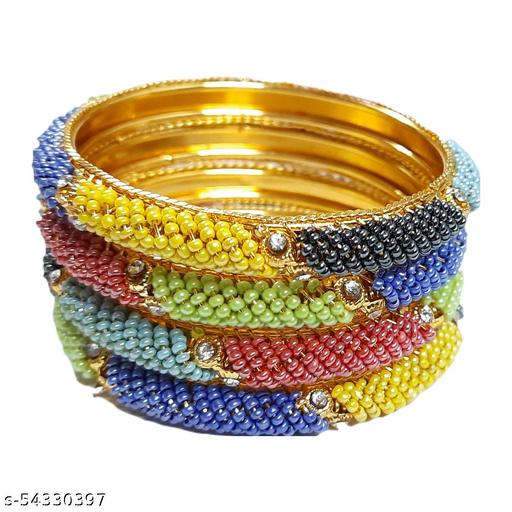 Multi-Color Moti Bangles – Shefit