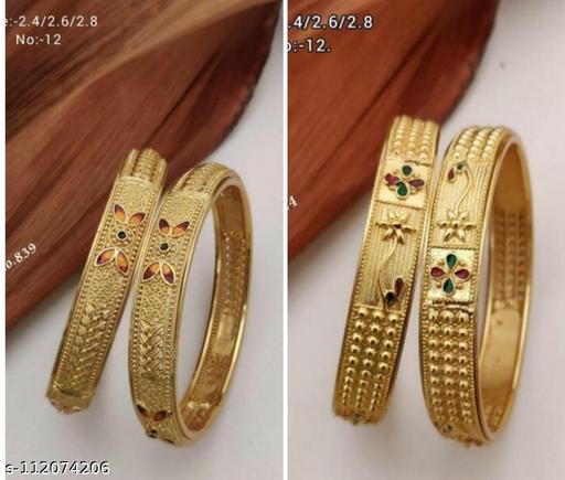 High Gold Bangles_Combo – Shefit