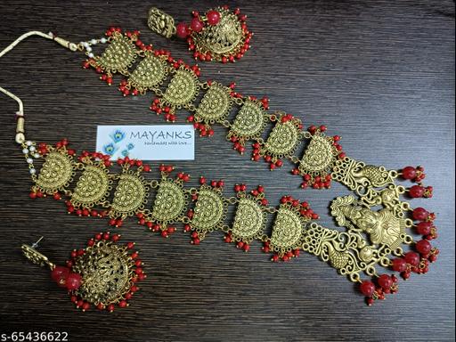 New Golden Polish Jewellery Set – Shefit