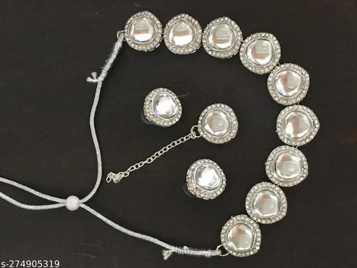 Sattyaki Polki Small Choker Set – Shefit